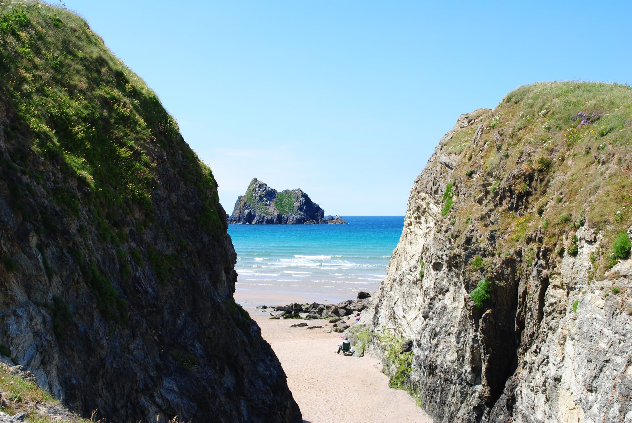 How to Find the Holy Well at Holywell Bay - Trevornick